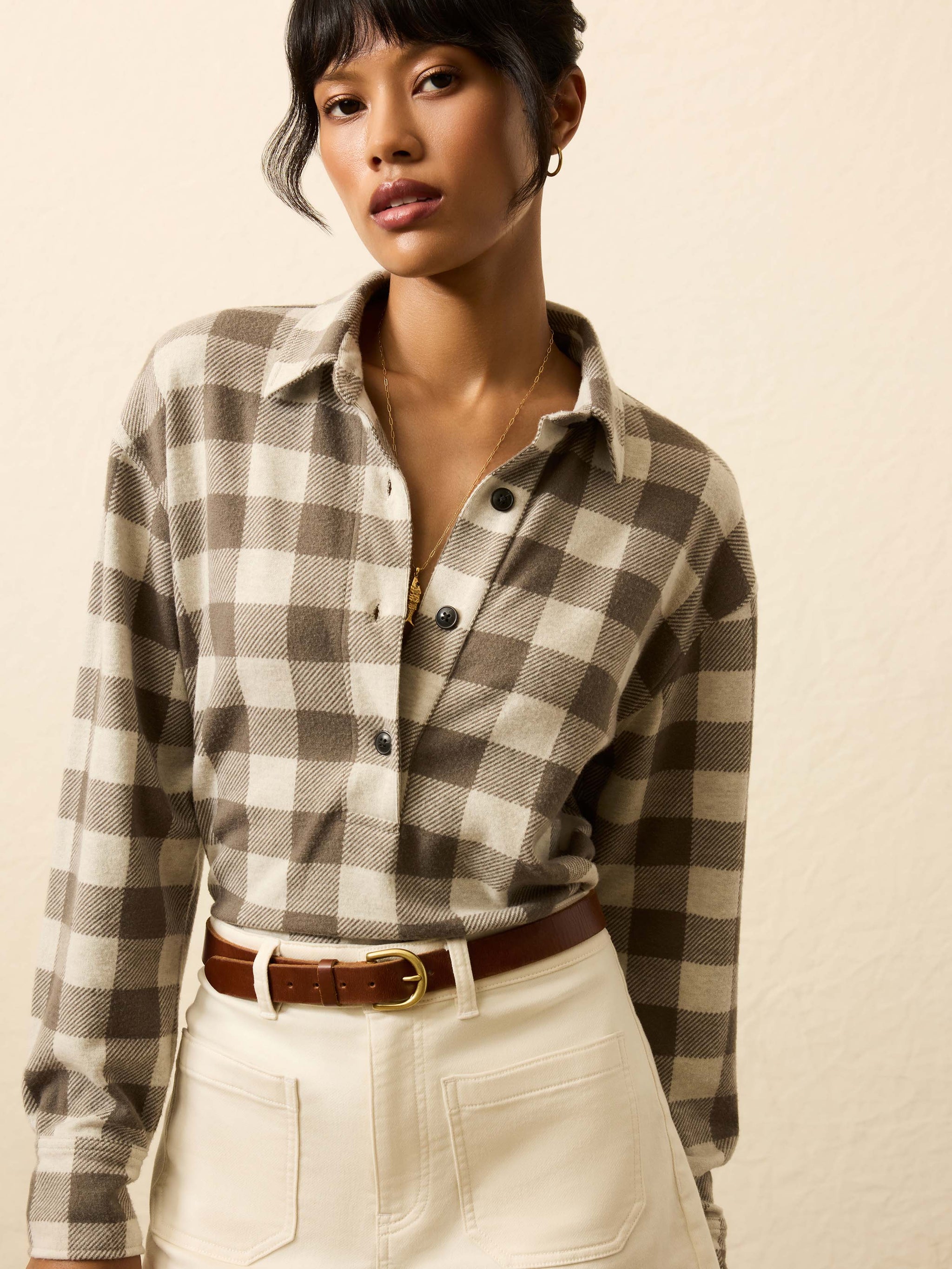 Legend™ Sweater Popover - Brown Oat Buffalo