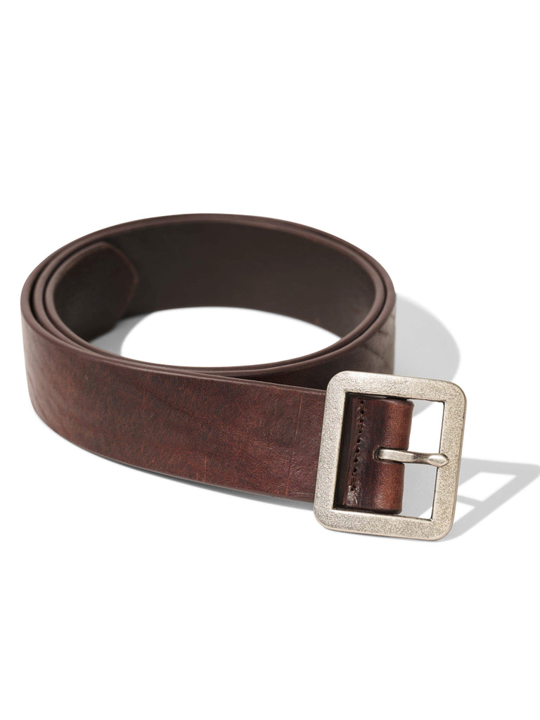Rugged Leather Belt - Brown | Faherty Brand