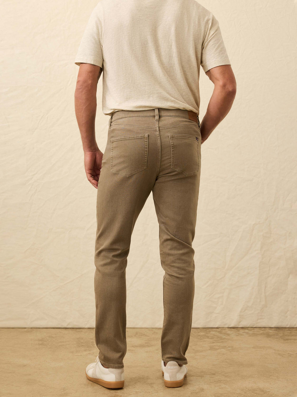 Stretch Terry 5-Pocket - Dark Rye