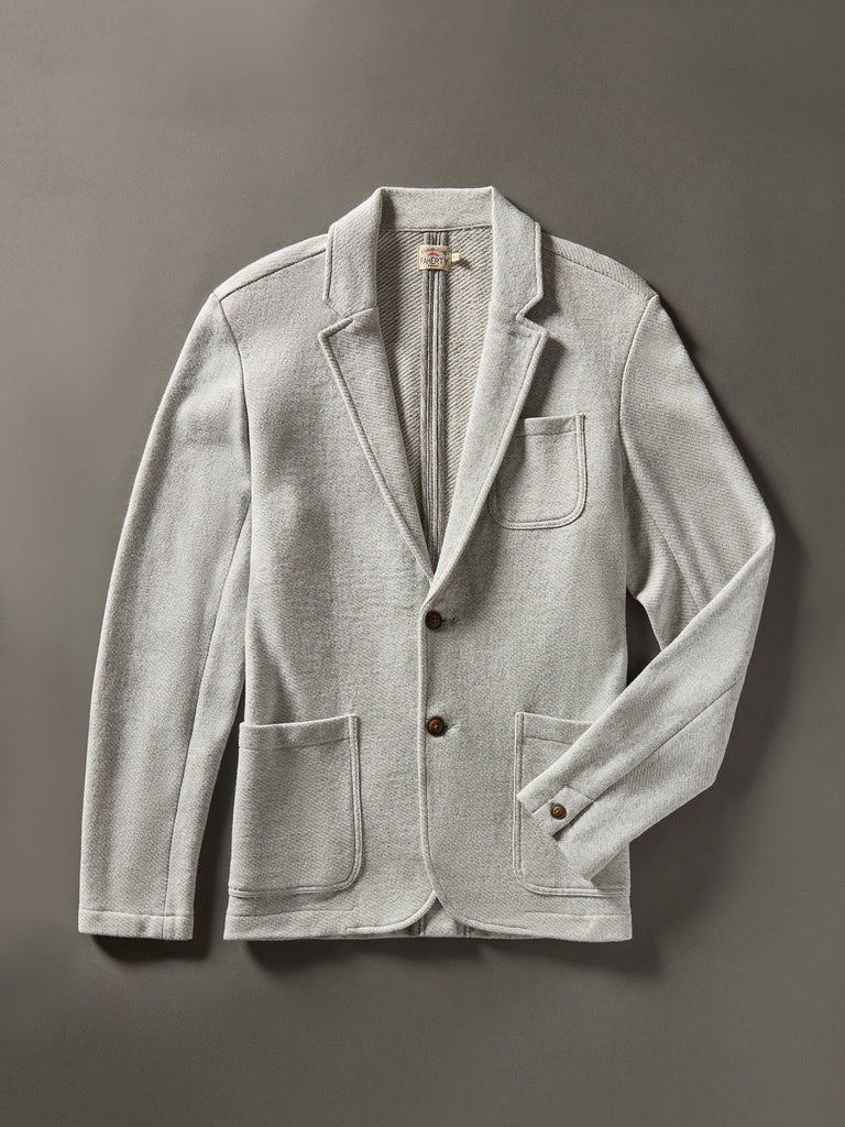 Inlet Knit Blazer - Heather Grey | Faherty Brand