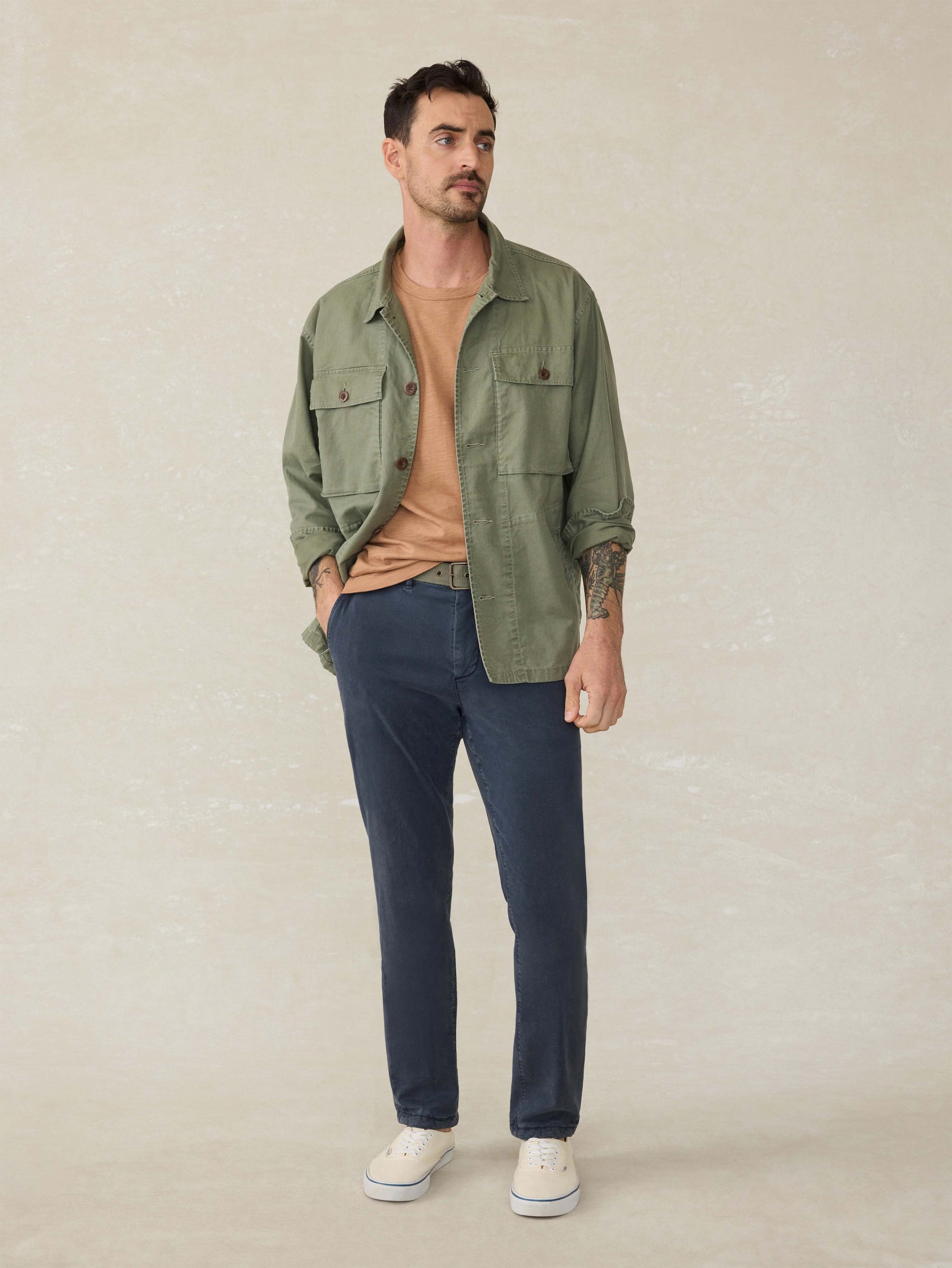 Commander Shirt Jacket - Spring Forest