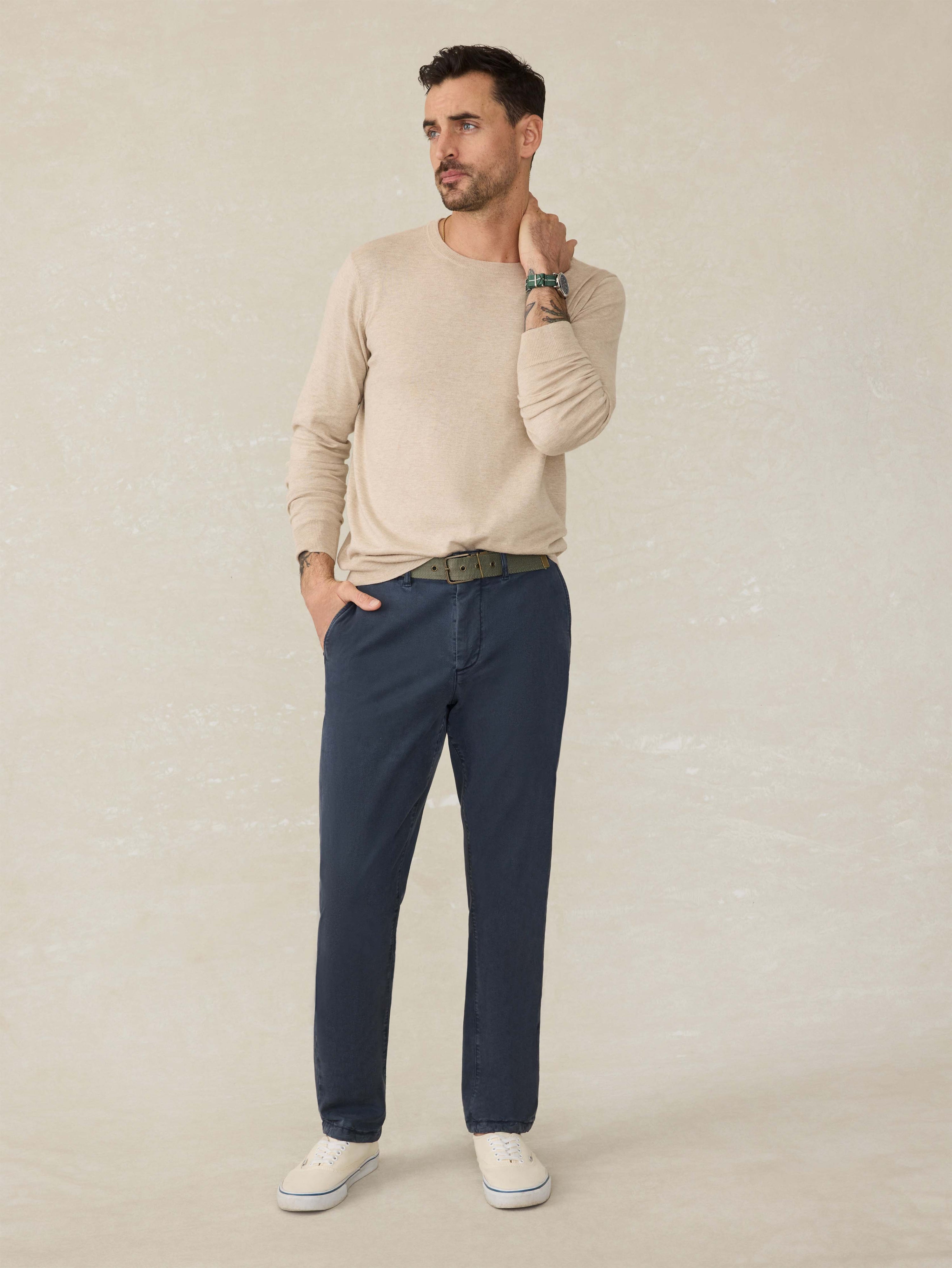 Movement™ Crewneck Sweater - Soft Dune Heather