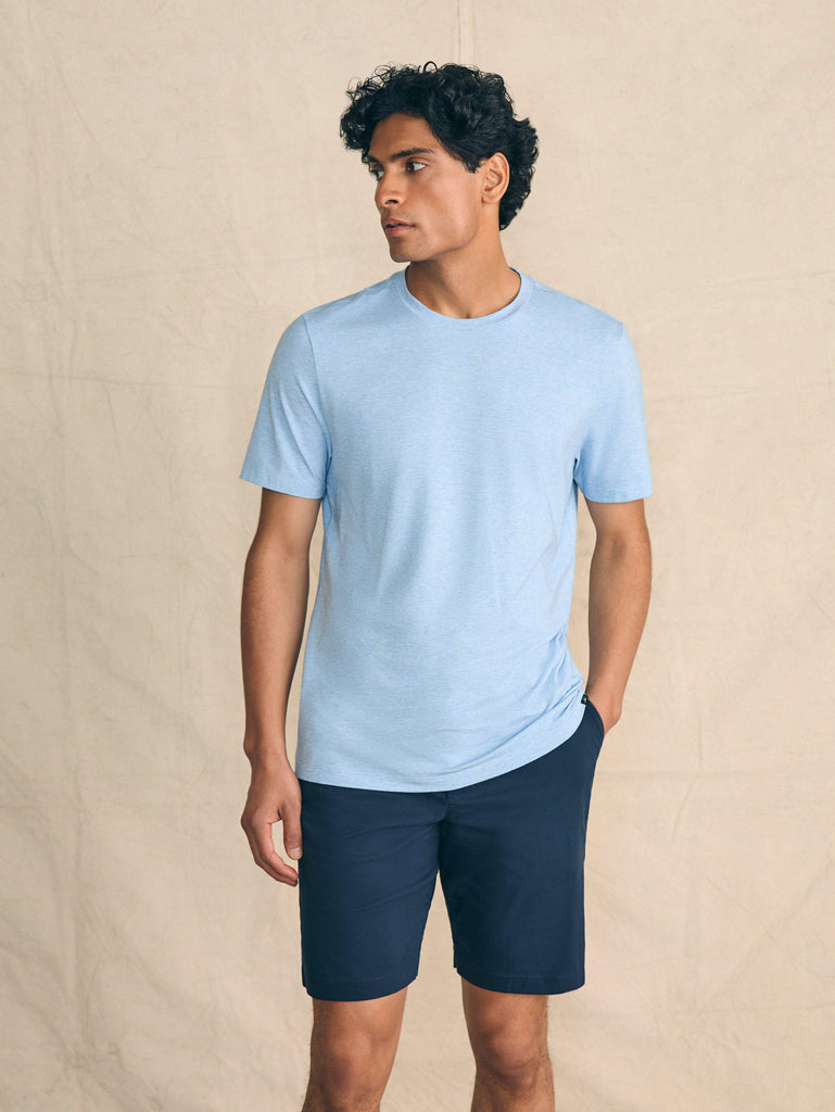 Movement™ Short-Sleeve T-Shirt - Cardiff Blue Heather | Faherty Brand