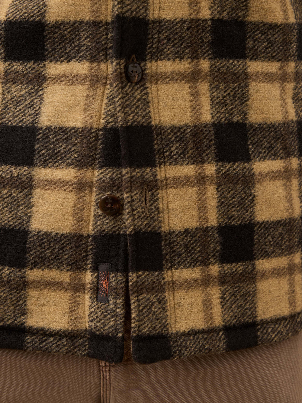 Range Fleece Lined CPO - Shadow Earth Plaid