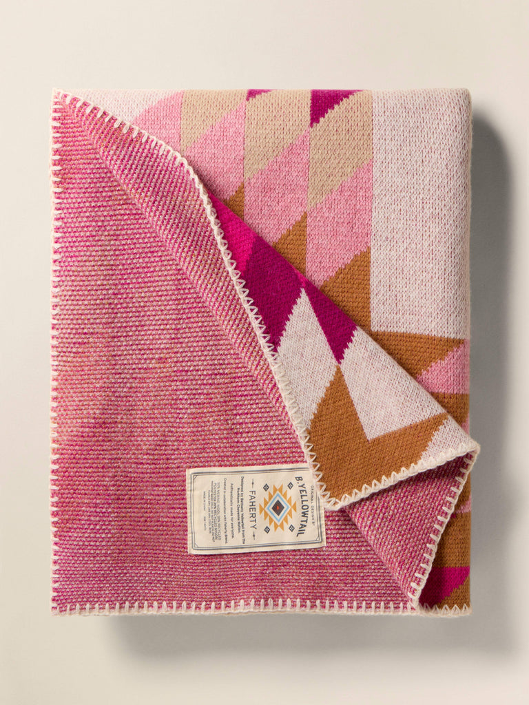B.YELLOWTAIL Star Patchwork Blanket - Star Patchwork | Faherty Brand