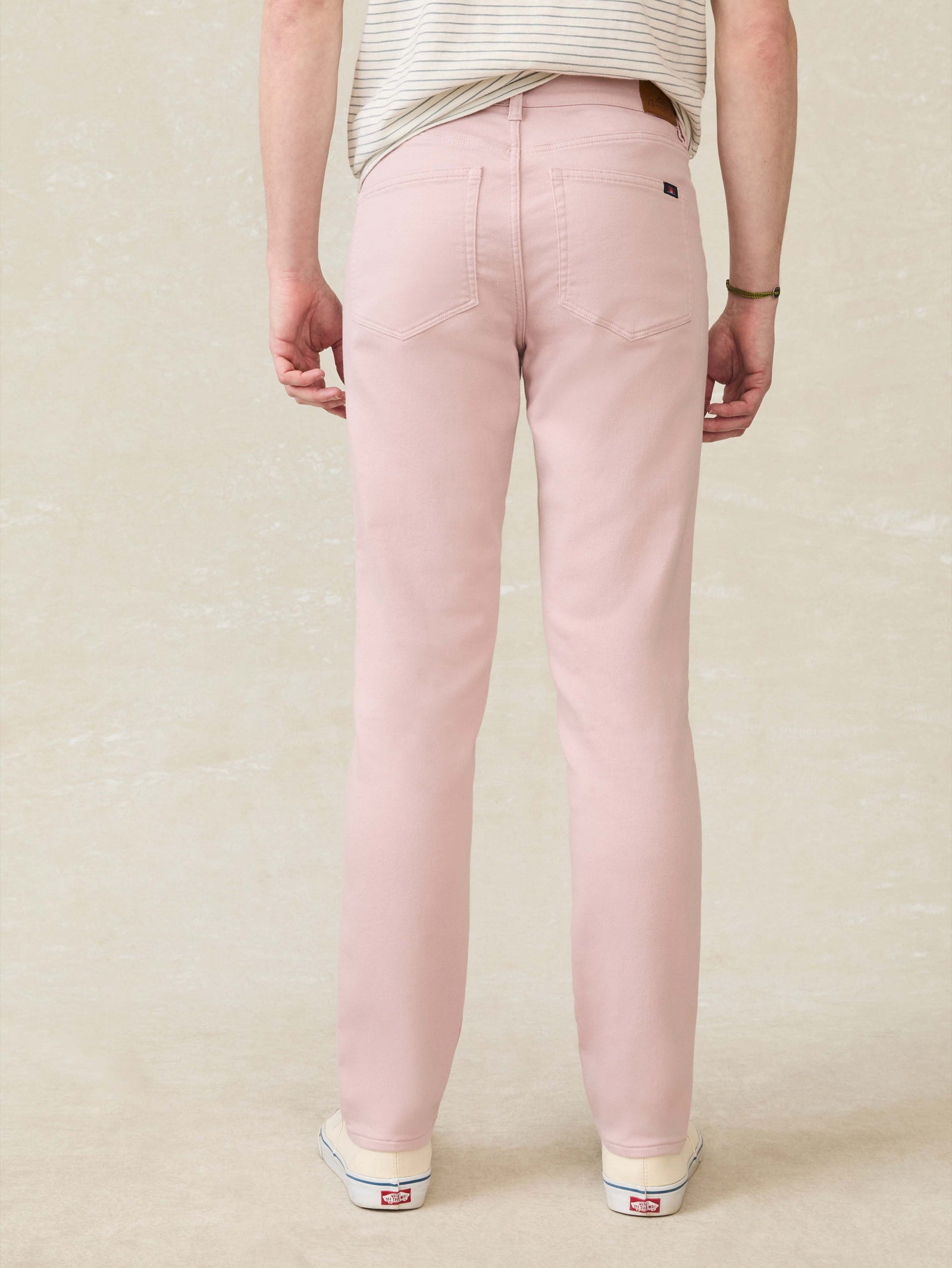 Stretch Terry 5-Pocket - Spring Quartz