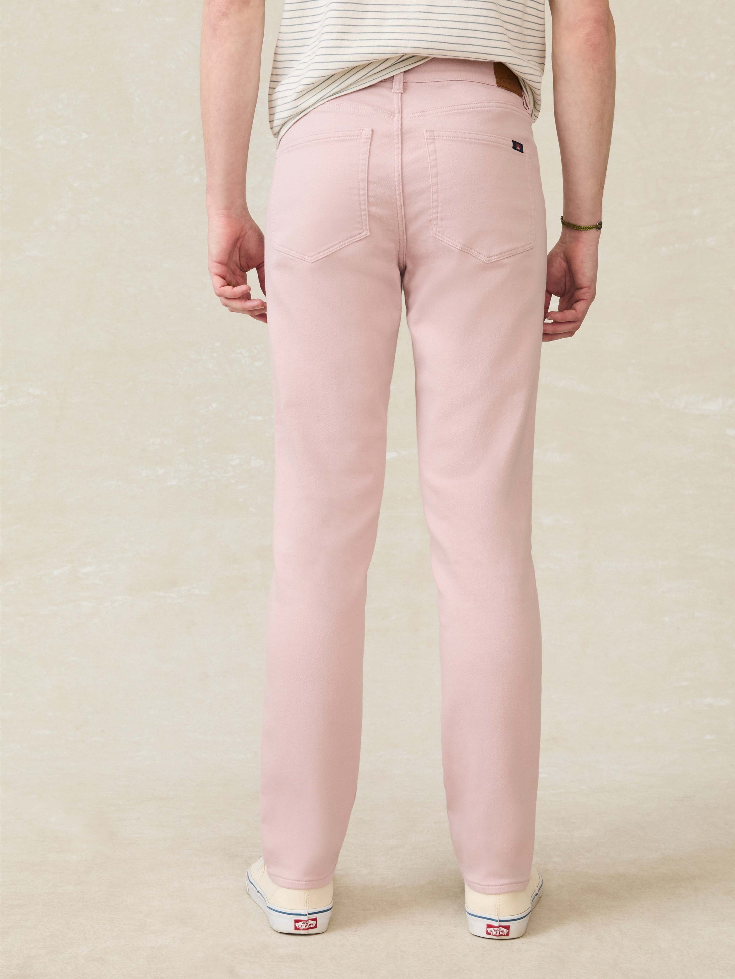 Stretch Terry 5-Pocket - Spring Quartz