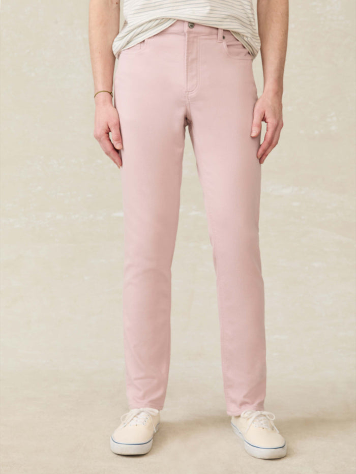 Stretch Terry 5-Pocket - Spring Quartz