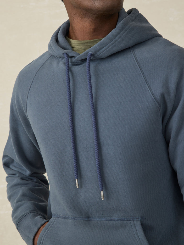 High Standard Fleece Hoodie - Blue Nights | Faherty Brand