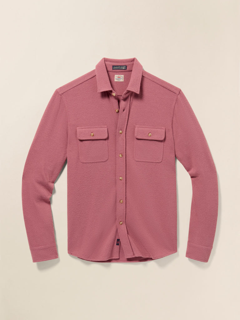 Legend™ Sweater Shirt - Sandstone Red Twill | Faherty Brand