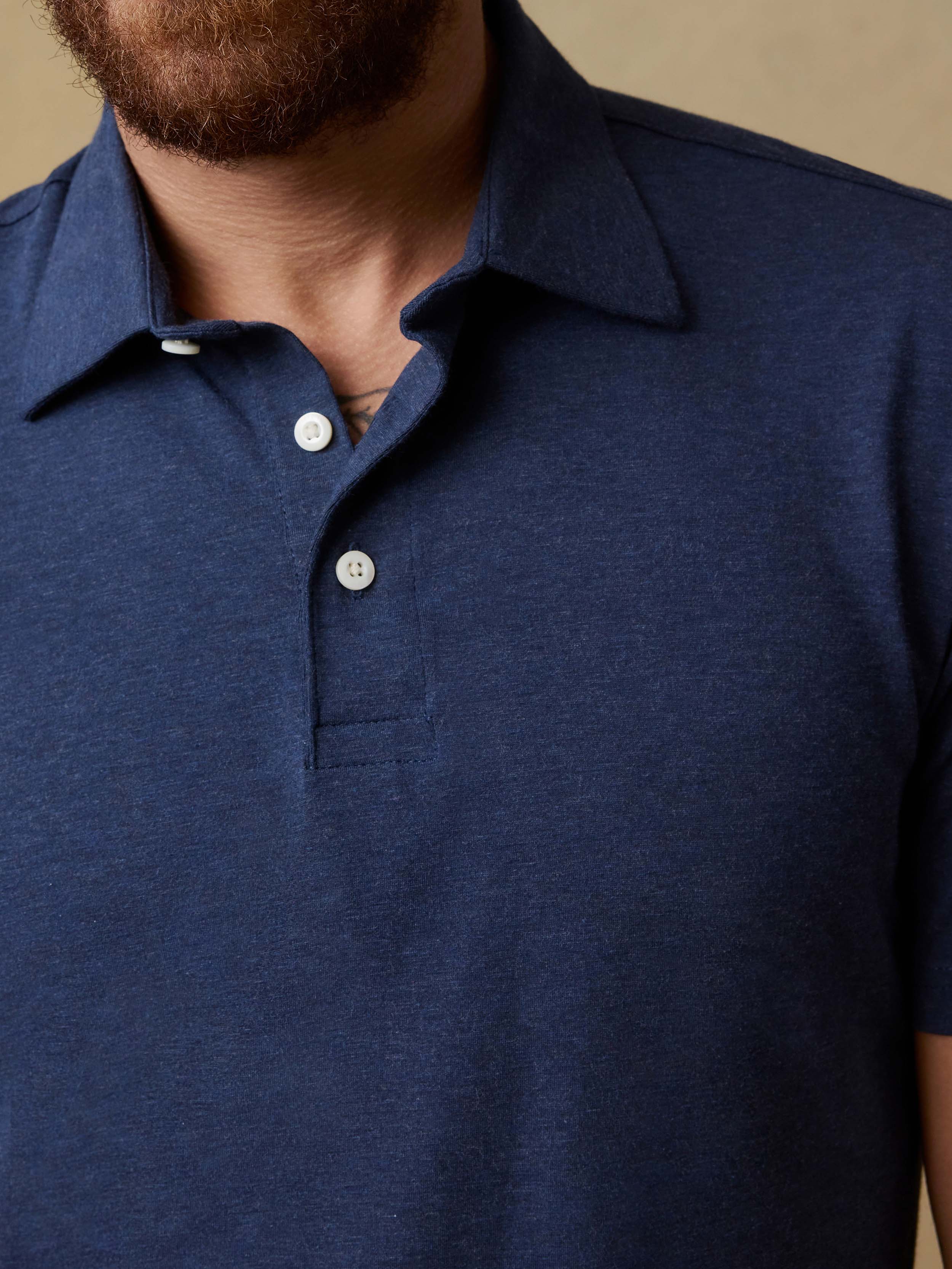 Short-Sleeve Movement™ Polo - Great Falls Heather