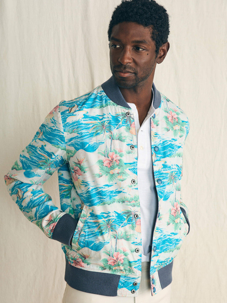 Reversible Surf Shop Jacket - Malibu | Faherty Brand