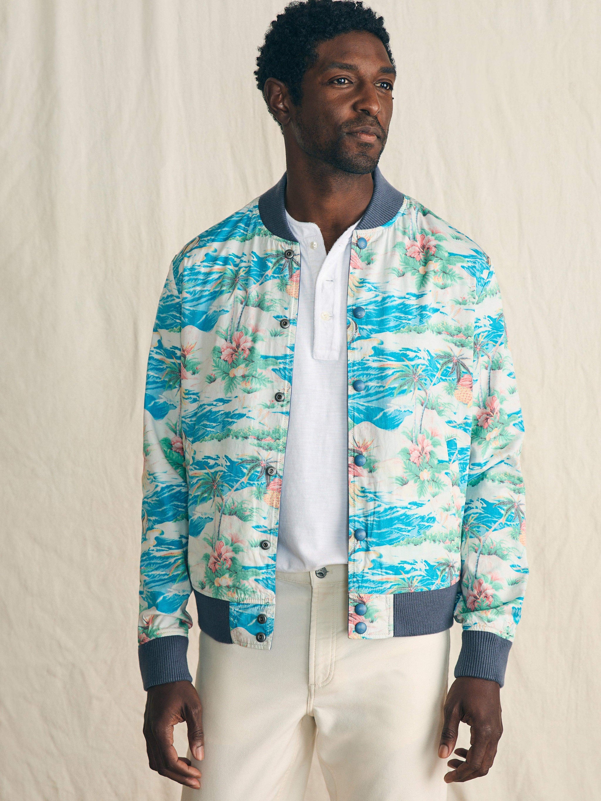 Reversible Surf Shop Jacket - Montauk