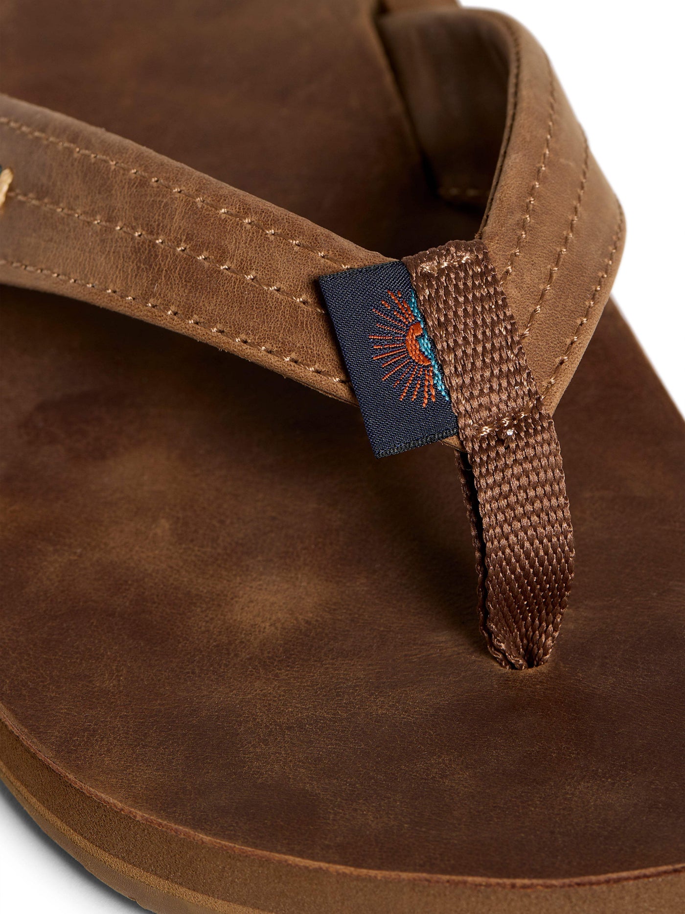 Faherty X REEF Women's Drift Away Flip Flop - Dark Brown