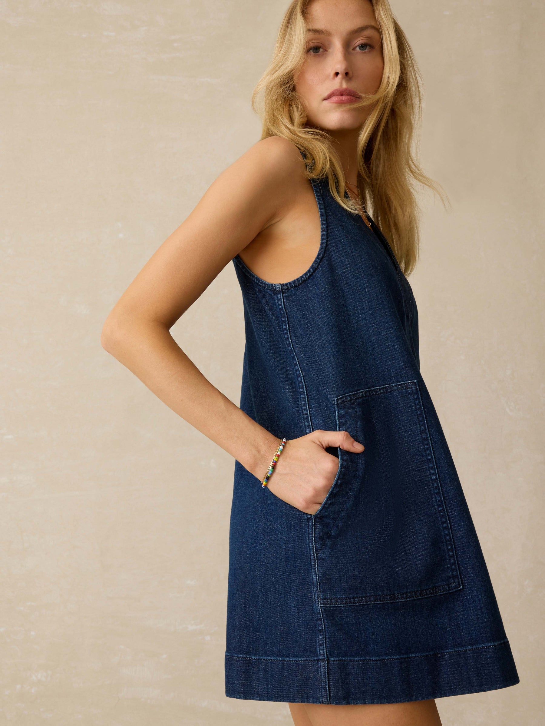 Azure Dress - Dusk Dive Wash